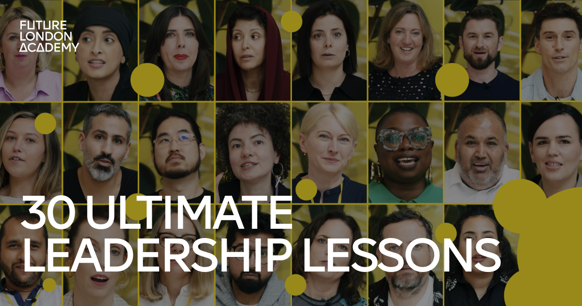 30 ultimate leadership lessons